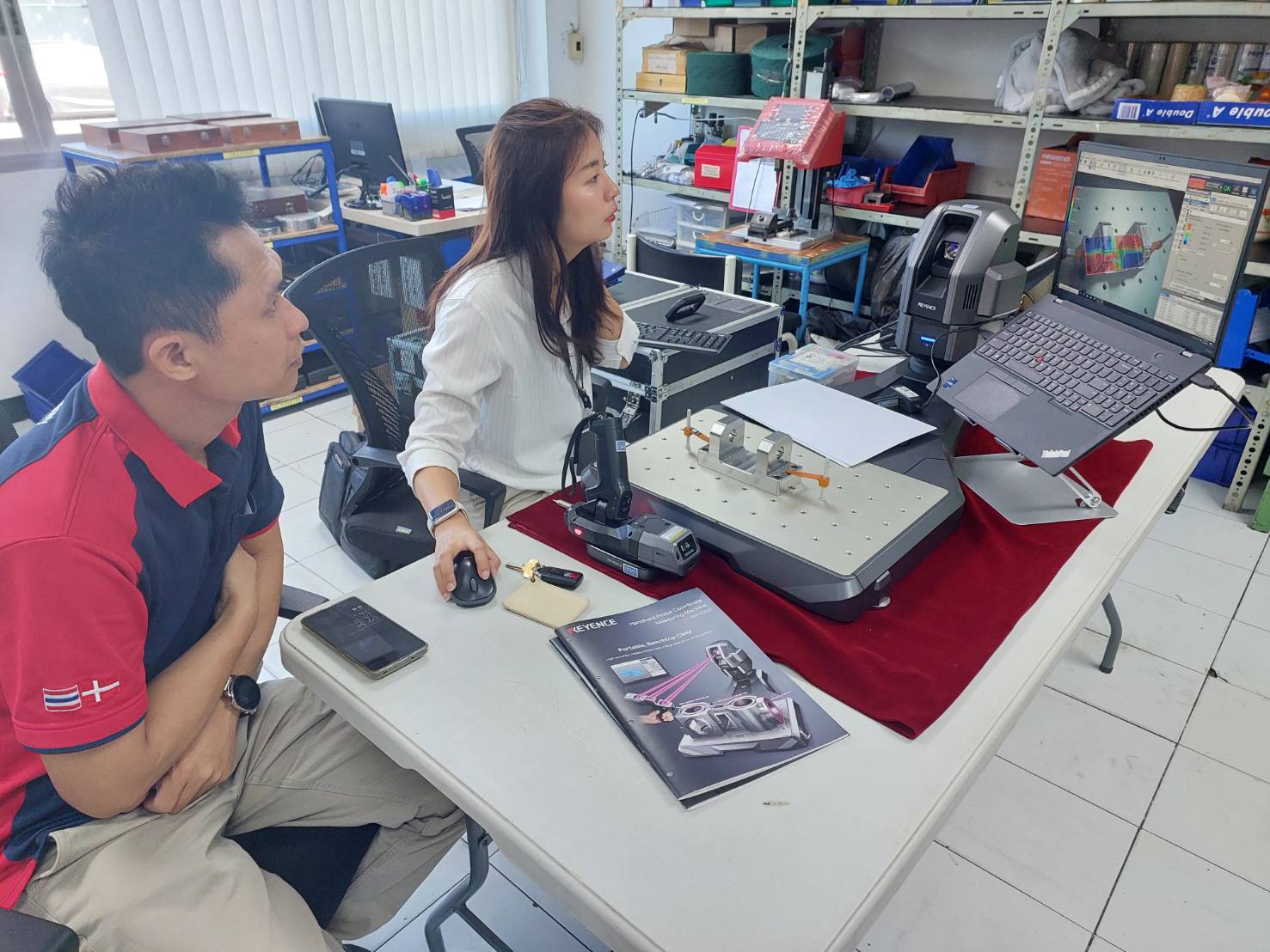 Presentation of the XM-5000 Laser Tracker Model CMM - Danthai Machinery
